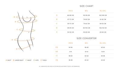 Bodystocking mit Body und Strumpfhalter-Design im Schritt 0ffen